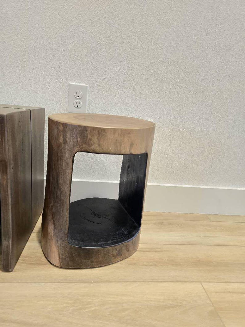 Natural Tree Stool Natural Tree Side Table Natural Tree Stump - Etsy