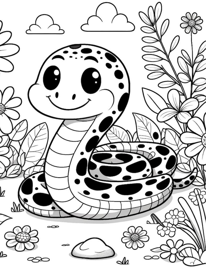 Printable Fun Animal Coloring Pages Collection for Instant Download - Etsy