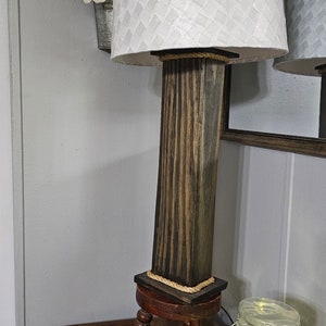 Live Edge Table Lamp - Etsy
