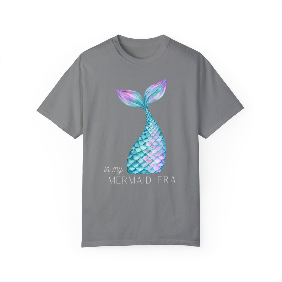 In My Mermaid Era Shirt | Eras Shirt | Mermaid Shirt | Mermaid Tail ...