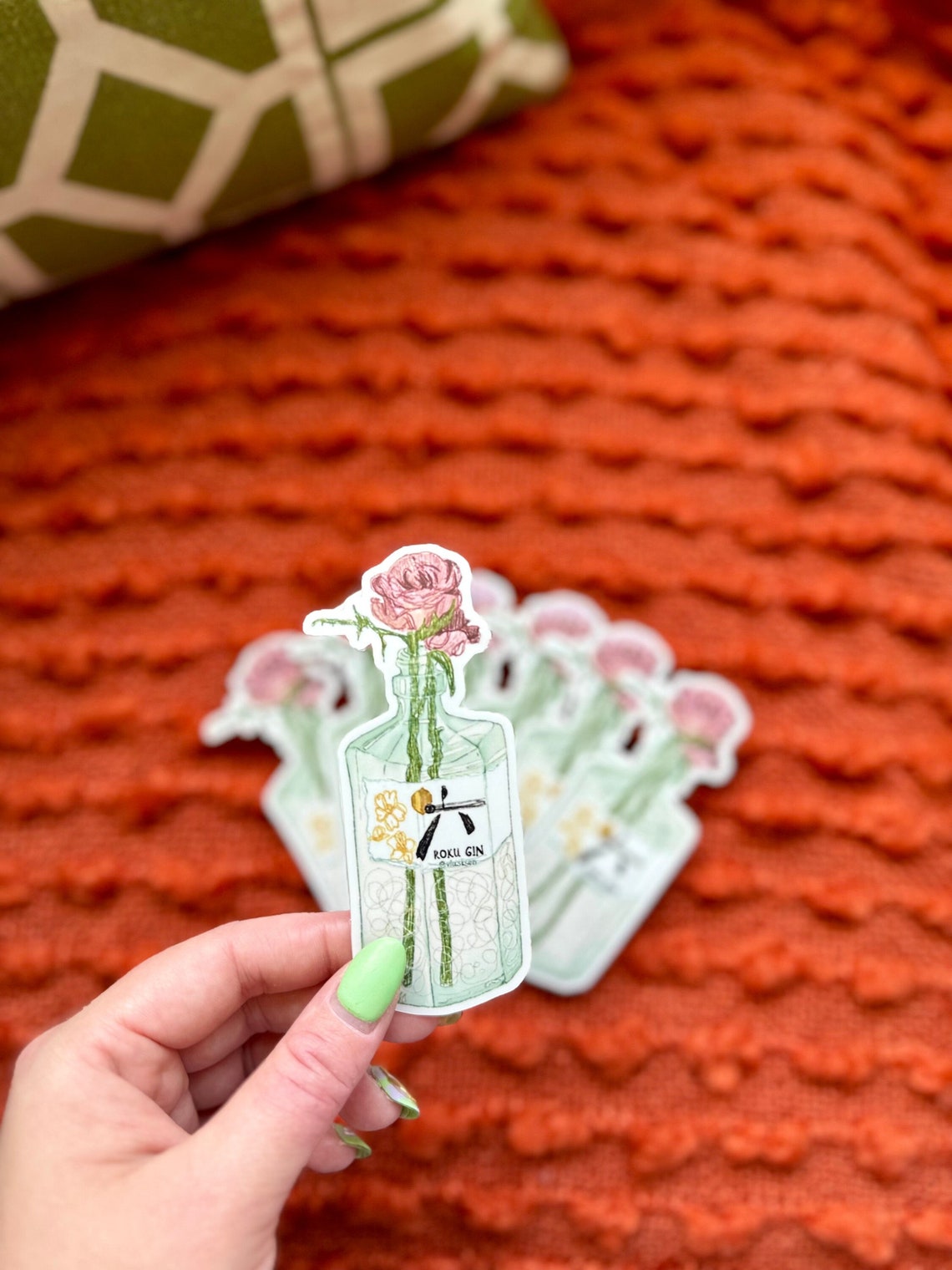 Roku Gin Sticker - Etsy