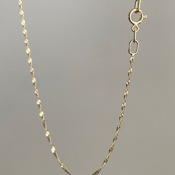 10k Gold Chain - Etsy