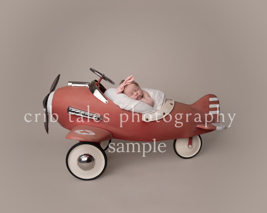 Vintage Airplane Backdrop, Newborn Photoshoot, Baby Boy or Girl ...