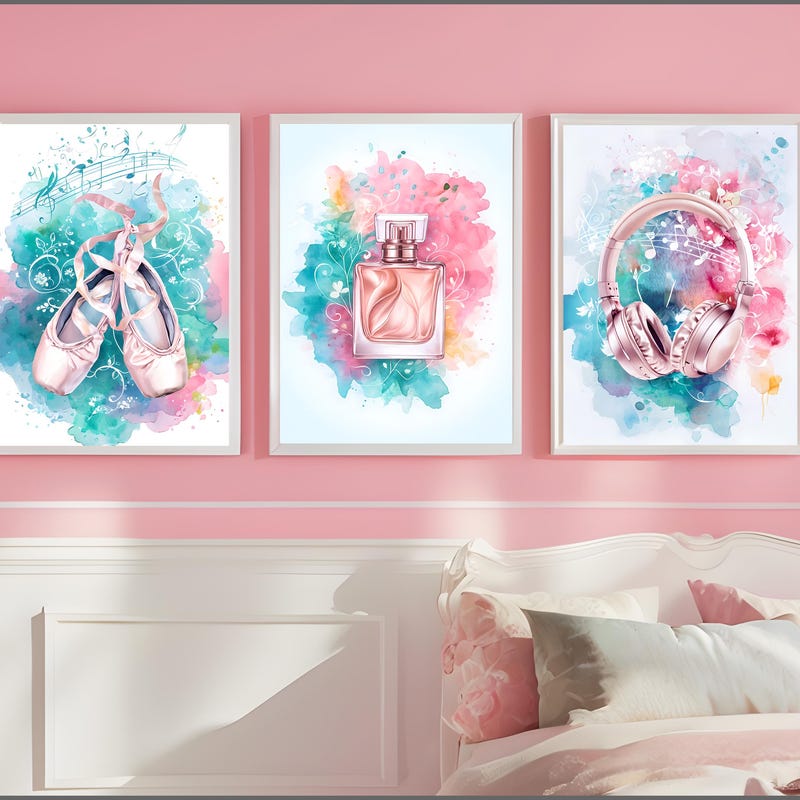 Tween Girl Room Print - Etsy