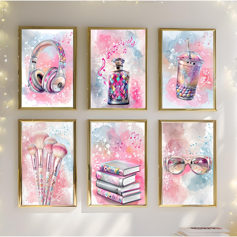 Teen Art Printable Blue - Etsy UK