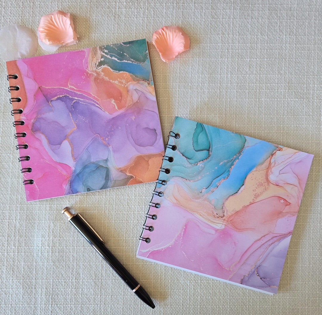 Jounals, Notebooks, Set of 2 Handmade Blank Journals, 10 Pages of White ...