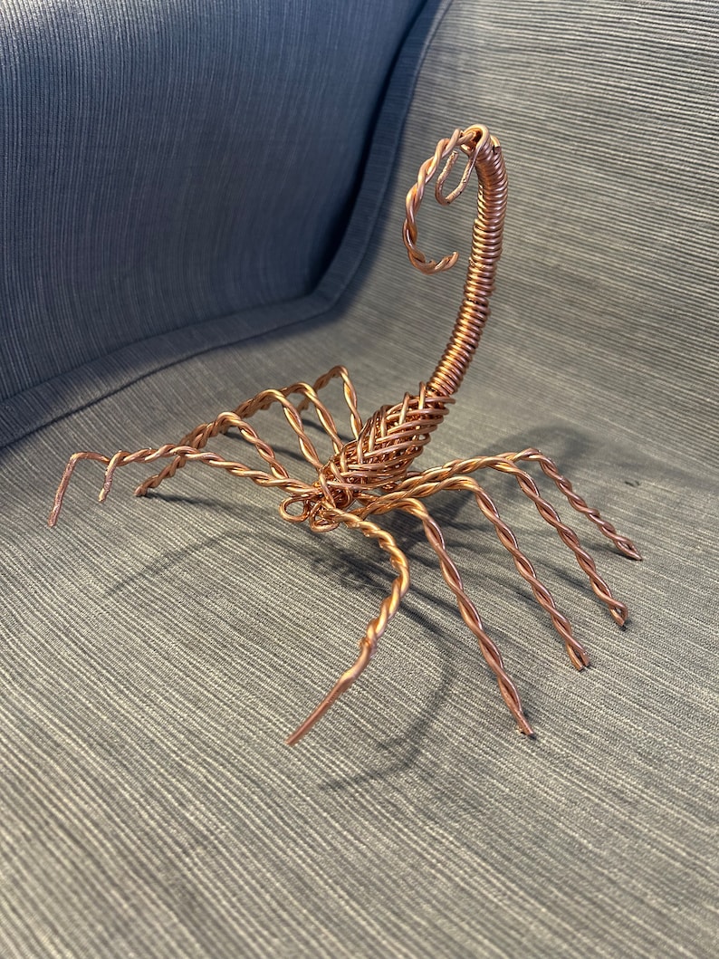 Copper Wire Scorpion - Etsy