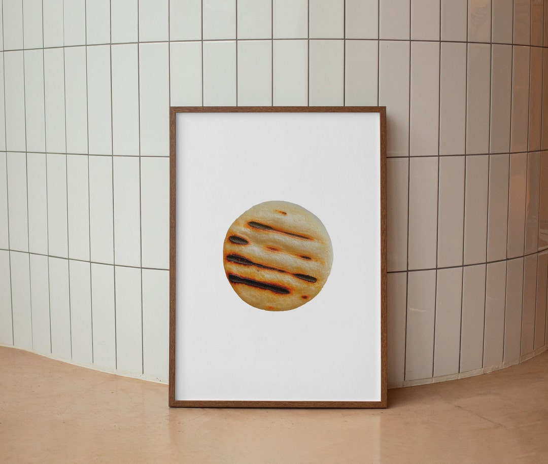 Arepa Wall Art, Latin Printable Poster, Printable Wall Art, Kitchen ...