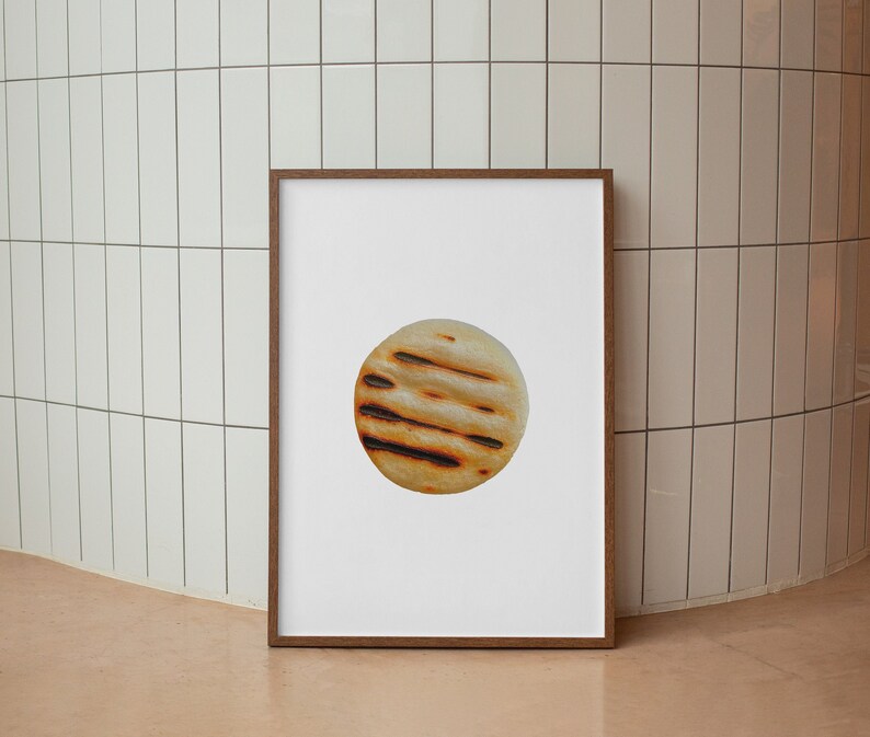 Arepa Wall Art, Latin Printable Poster, Printable Wall Art, Kitchen ...