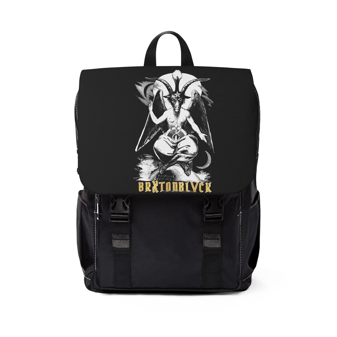 Baphomet Backpack Dark Gothic Aesthetic - Etsy
