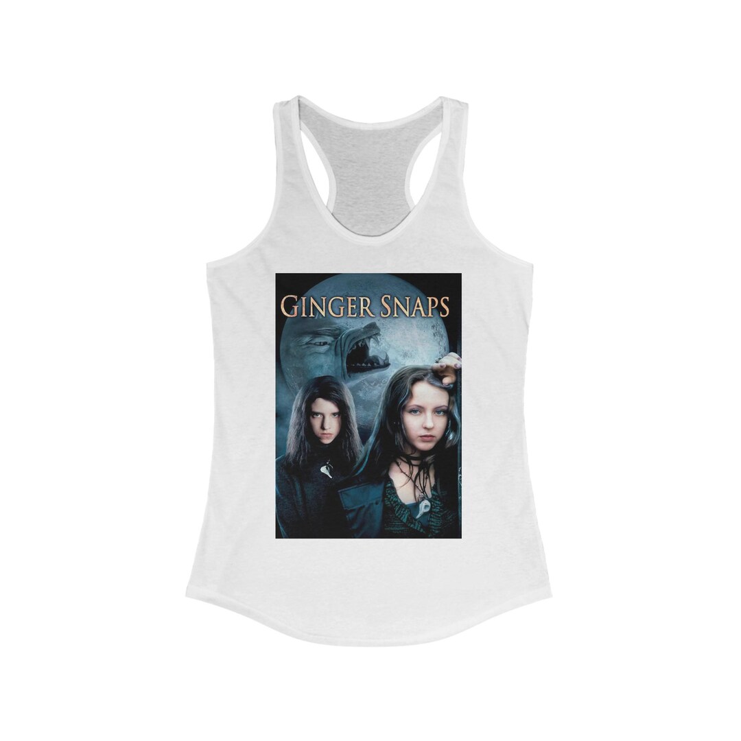 Ginger Snaps Y2K Horror Werewolf Fans Racerback Tank Top Movie Poster ...