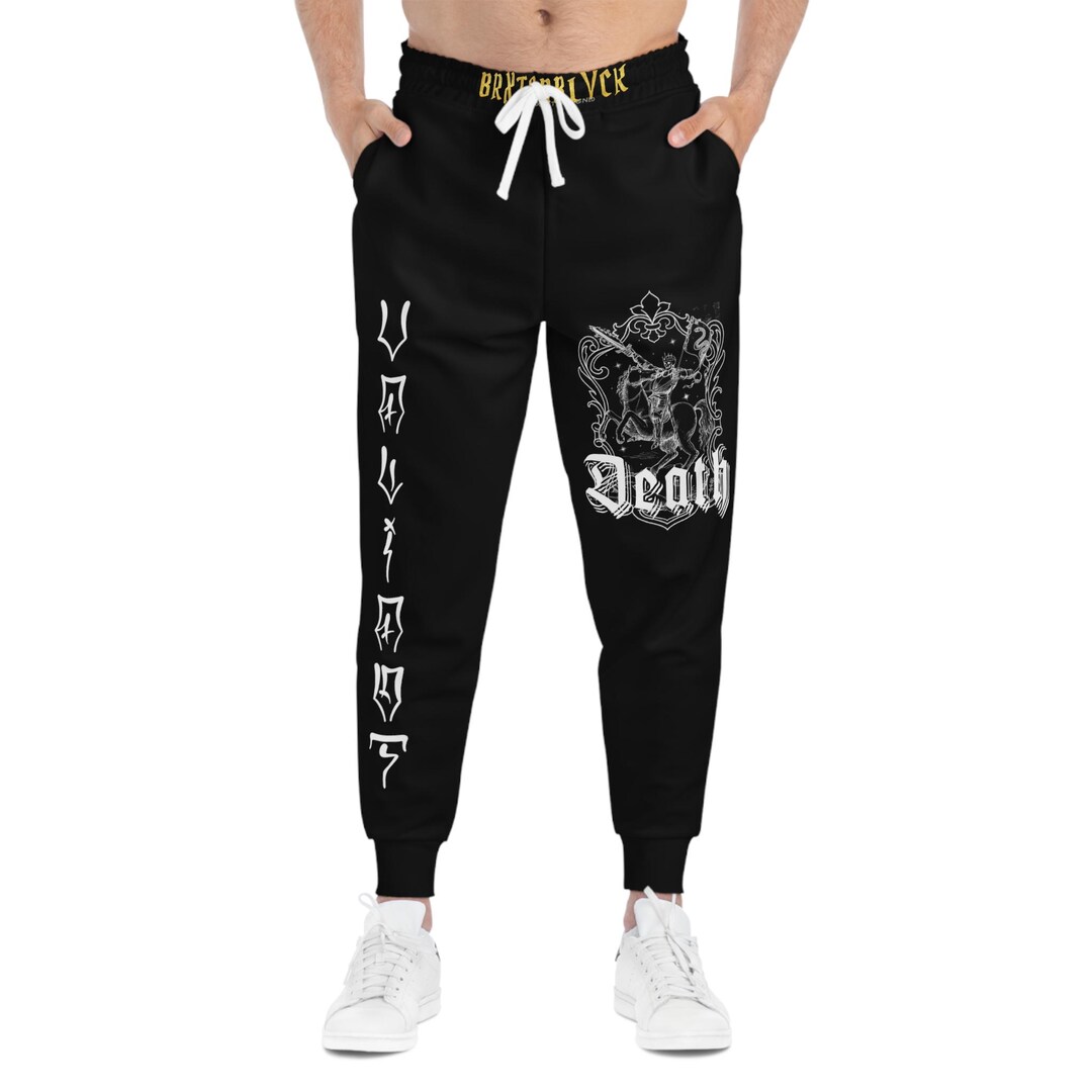 Valiant Death Tarot Metal Hardcore and Gothic Athletic Joggers - Etsy