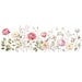 12 Flower Border Clipart, Floral Clipart, Roses Clipart, Floral Rose ...