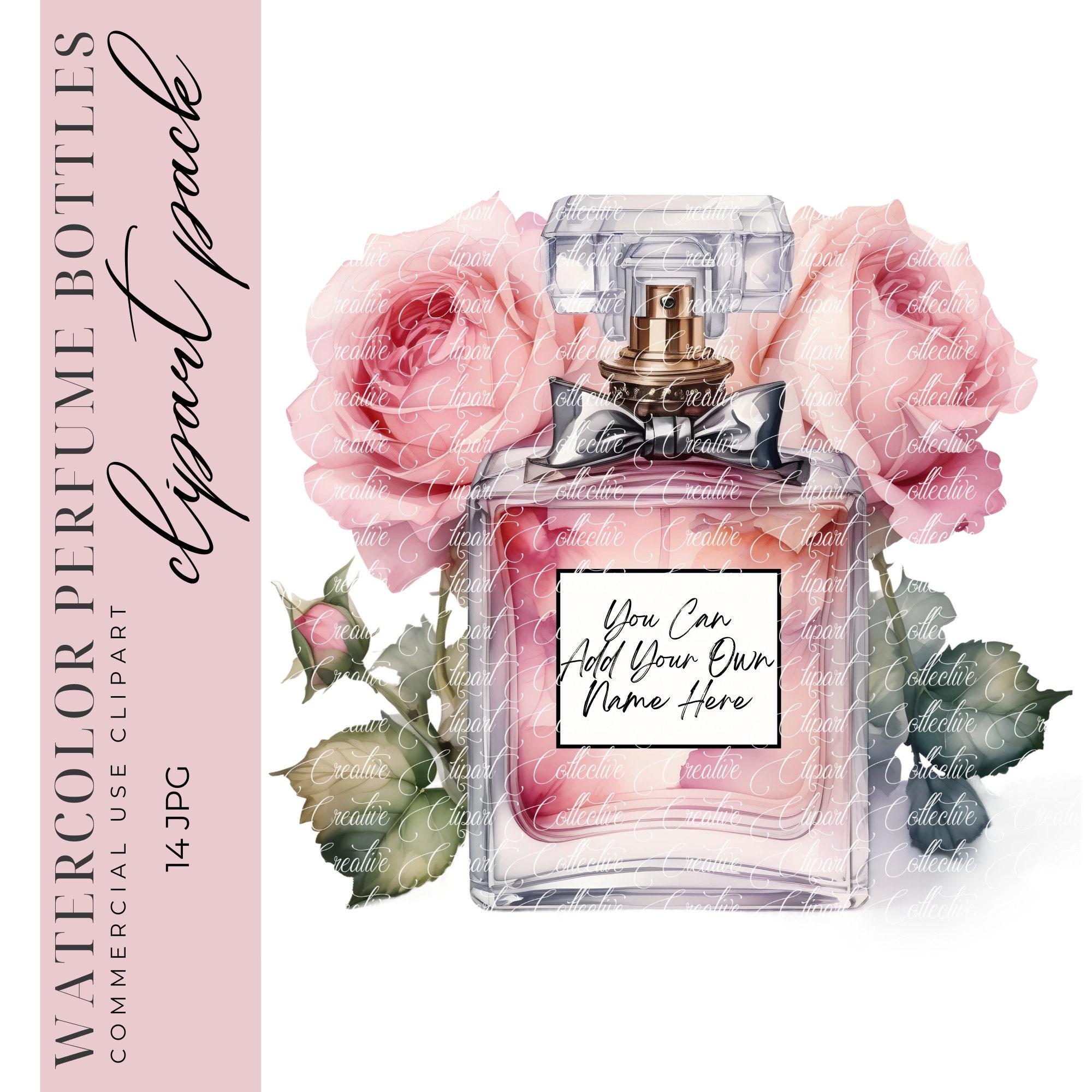 14 Perfume Clipart, Perfume Roses Clipart, Beauty Clipart, Fragrance ...