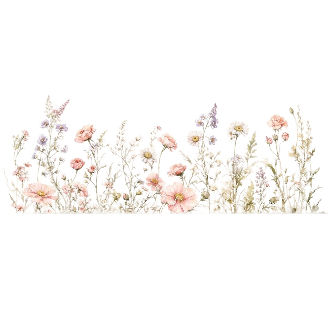 10 Wildflower Clipart, Wild Flower Border, Wild Flower Clipart, Poppies ...