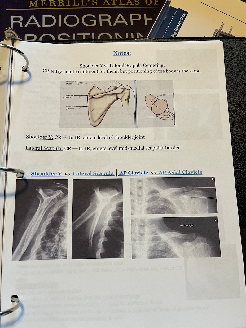 Procedures & Positioning Handbook for X-ray / Clinical Book Xray / Xray ...