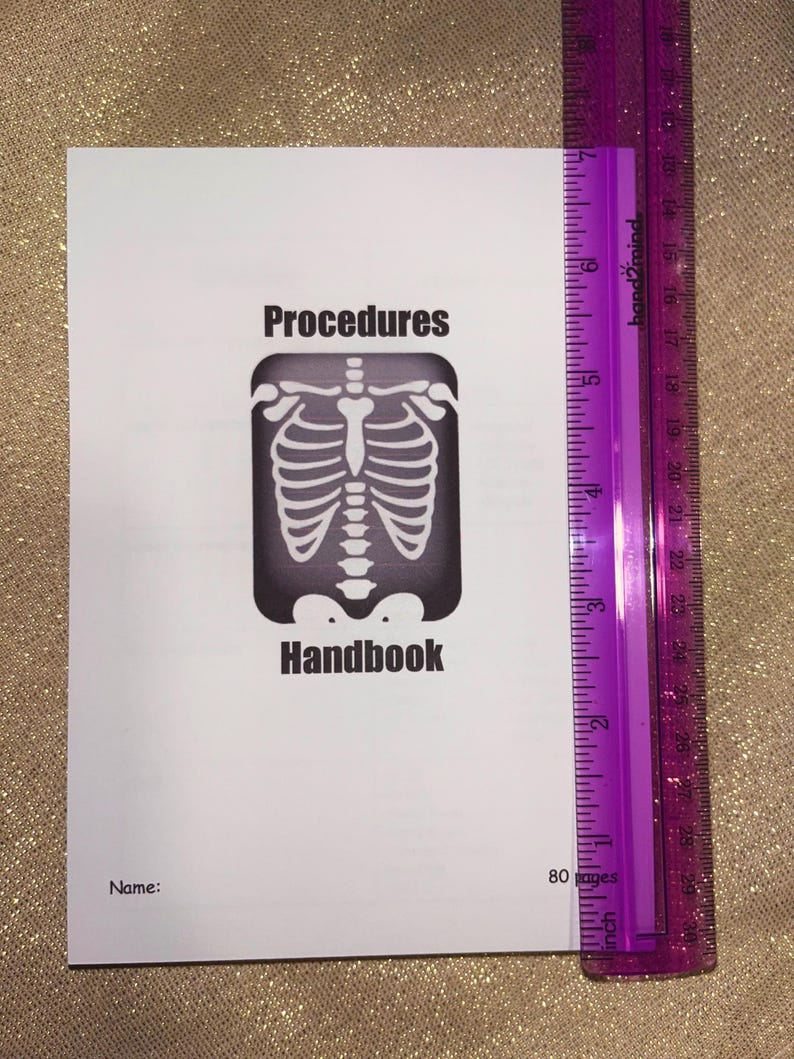 Procedures & Positioning Handbook for X-ray / Clinical Book Xray / Xray ...