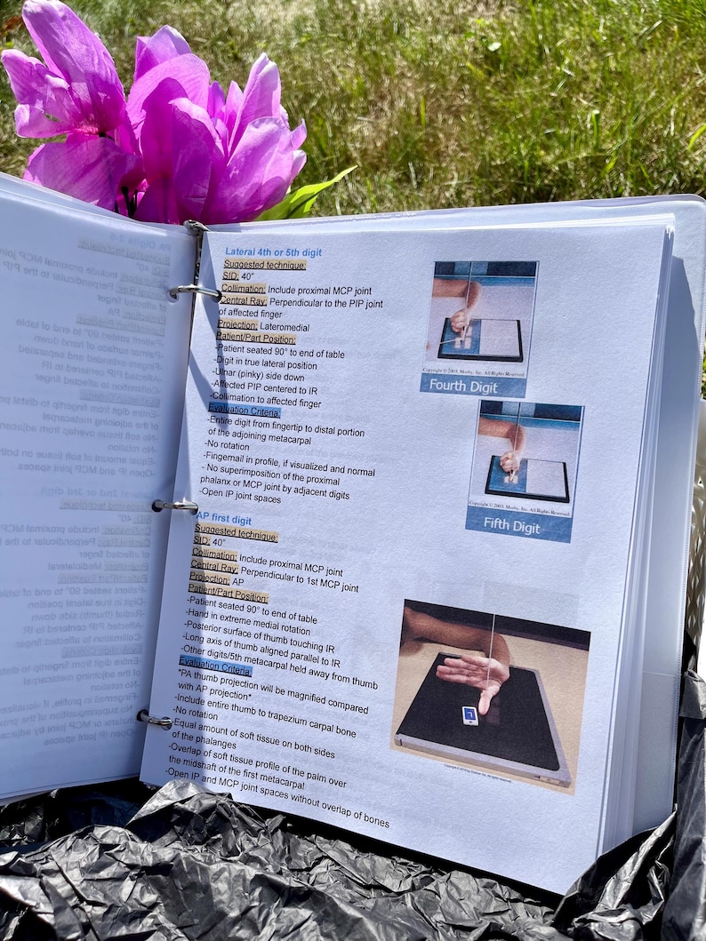 Procedures & Positioning Handbook for X-ray / Clinical Book Xray / Xray ...