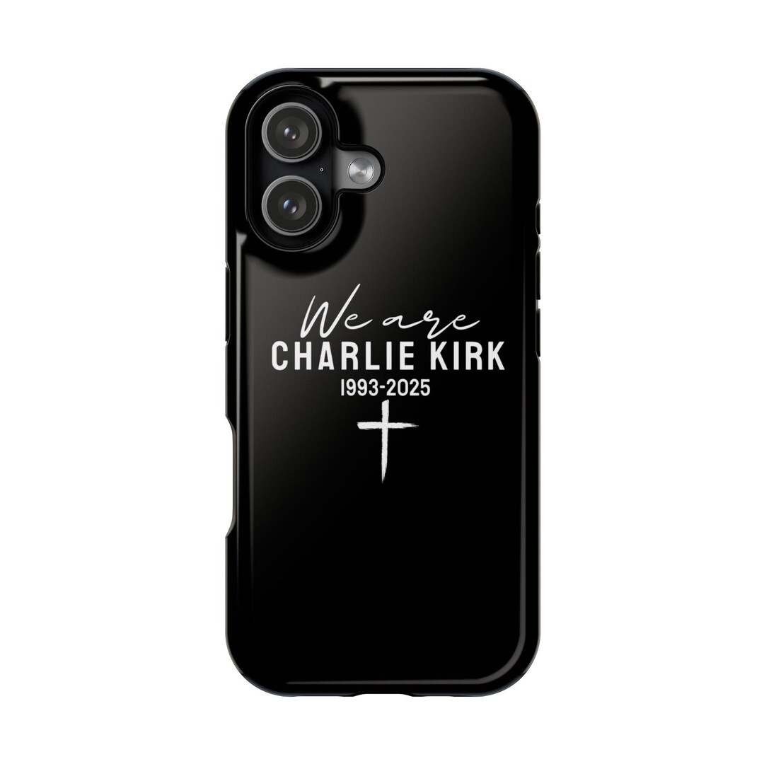 Charlie Kirk Magsafe Compatible iPhone 17, 16 Cases, Magnetic Impact ...