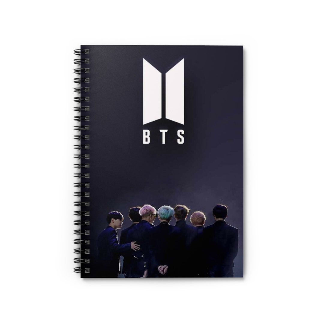 Spiral Notebook Ruled Line, BTS Notebook, K-pop Journal, Bangtan Boys ...