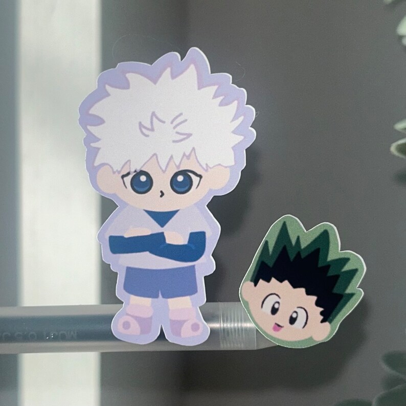 Hunter X Anime Sticker Sheet | HXH Chibi Matt Sticker | Cute Anime ...