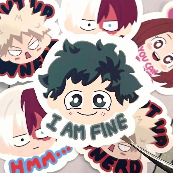 Mha Stickers - Etsy
