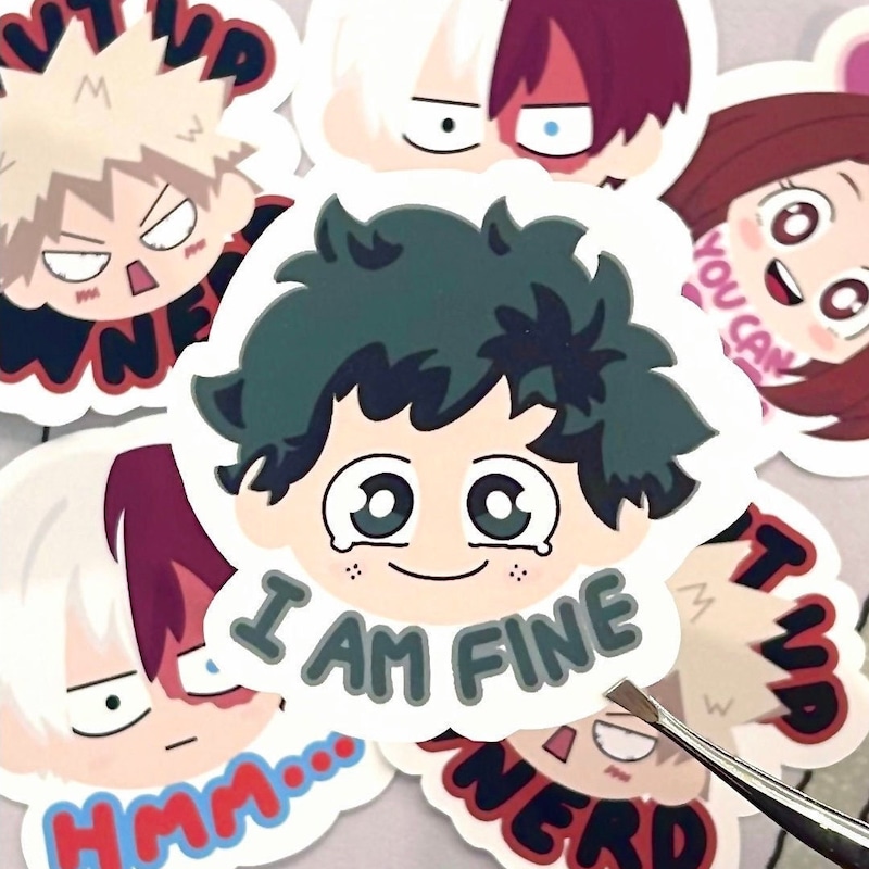 Mha Stickers - Etsy