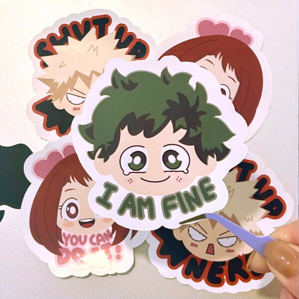 Mha Stickers - Etsy