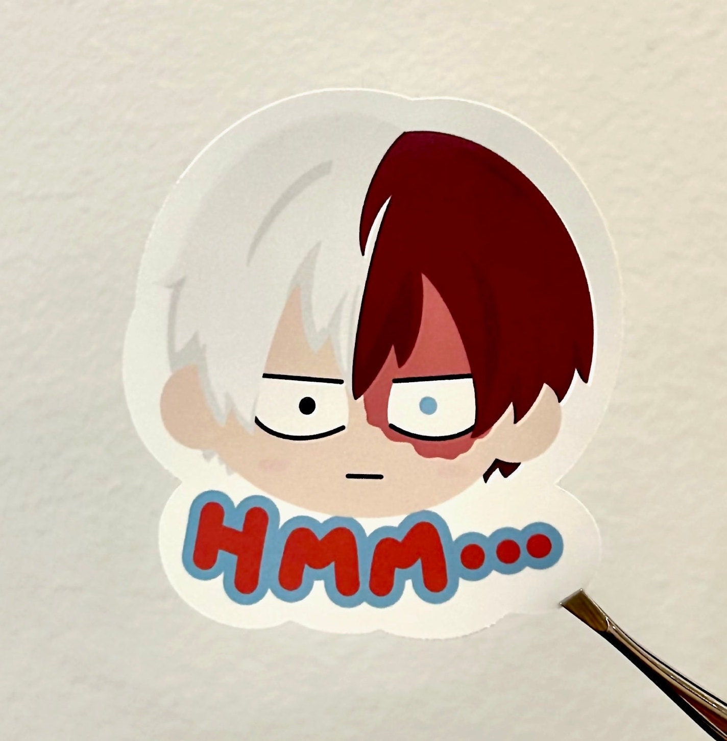 Hero Stickers MHA Chibi Stickers Cute Anime Sticker - Etsy