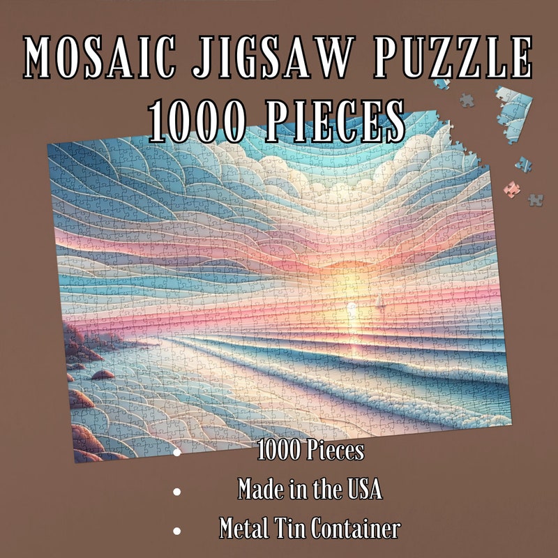 Mosaic Puzzle - Etsy