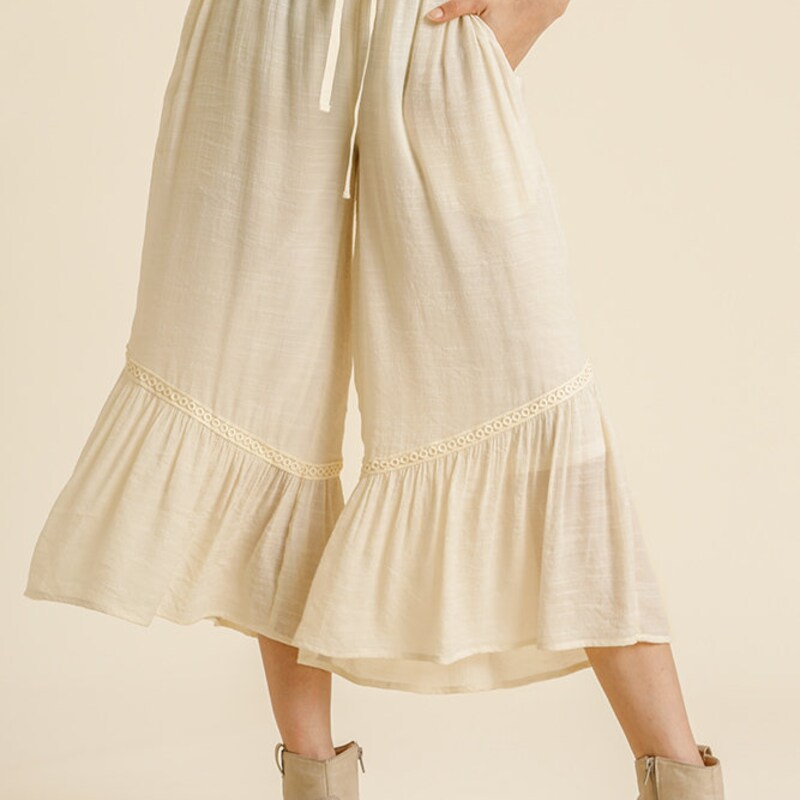 Womens Ruffle Pants - Etsy