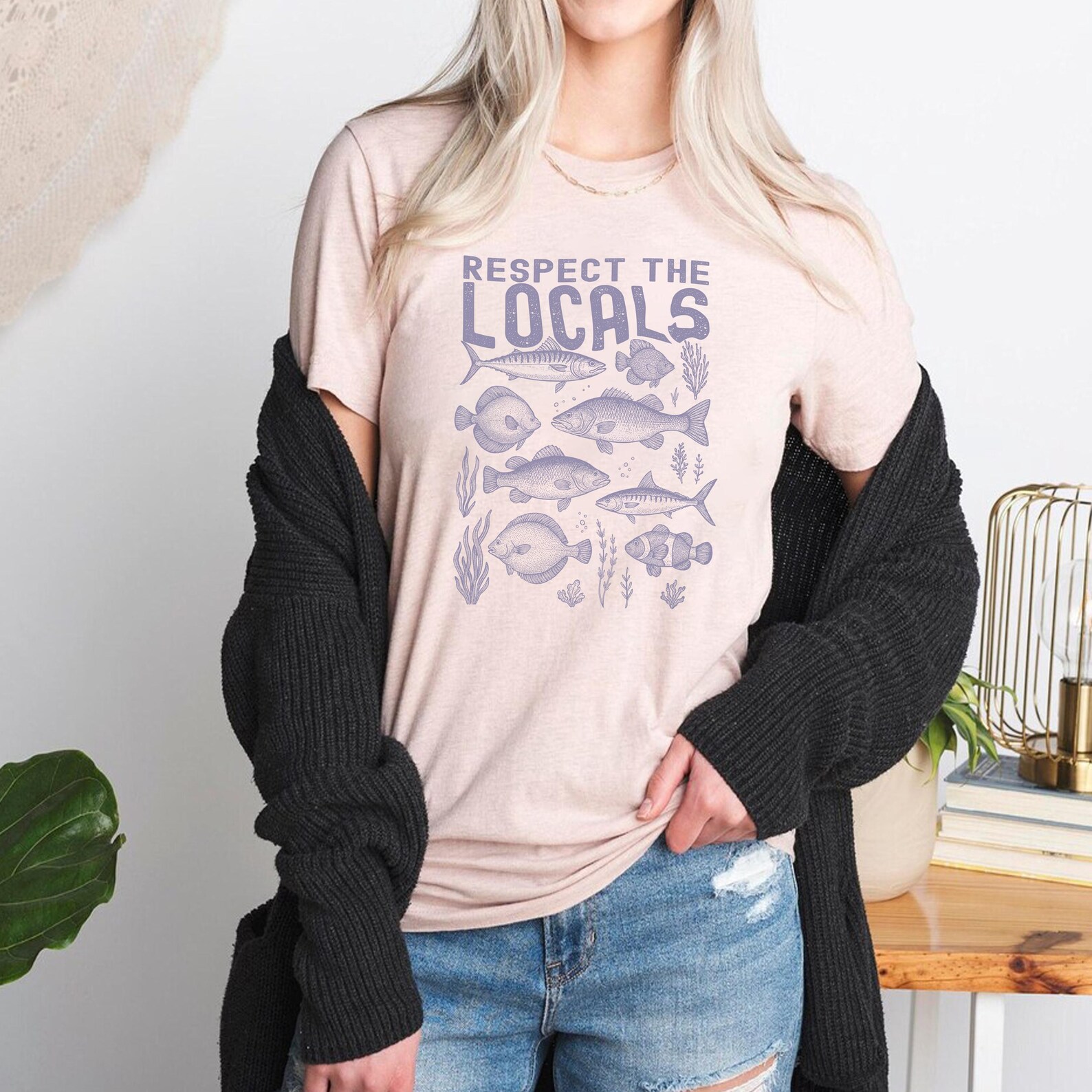 Ocean Conservation T-shirt Marine Life Graphic Tee Sustainable Sea ...