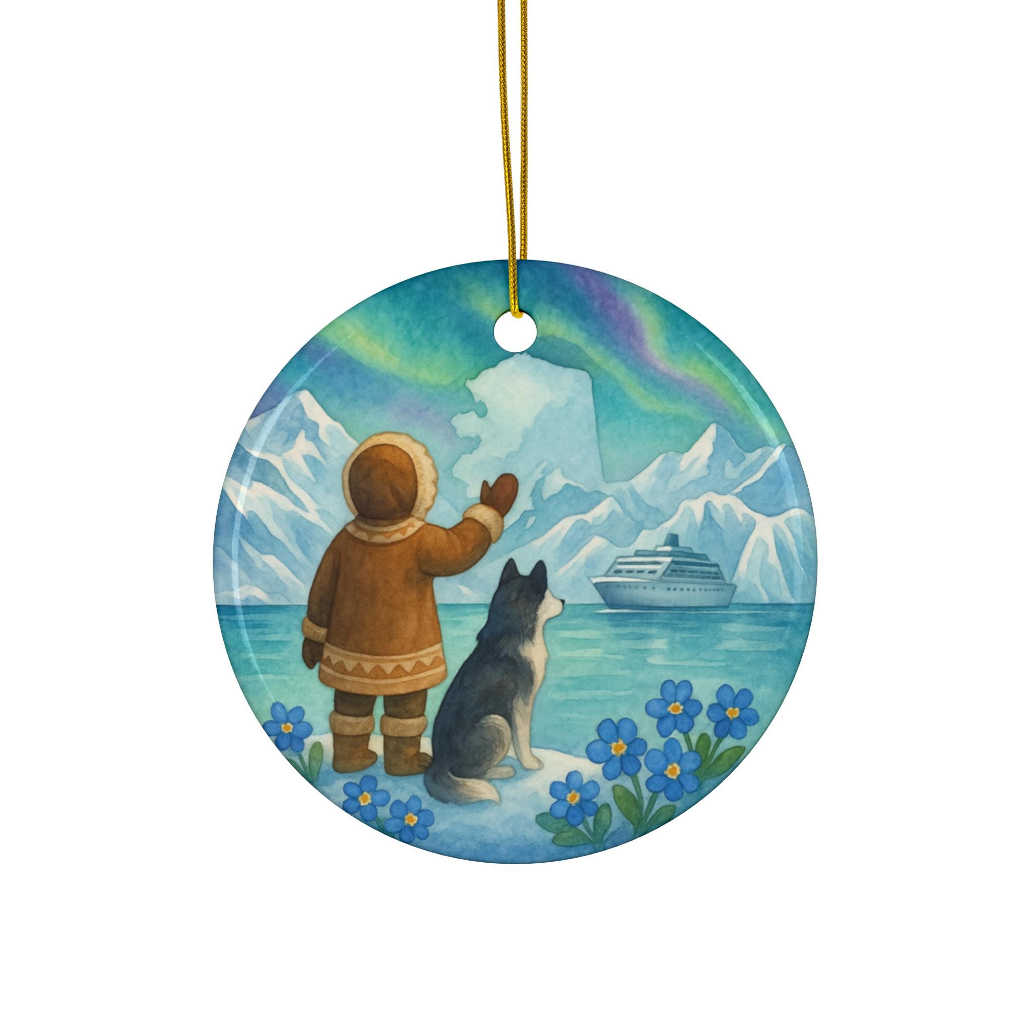 Alaska Christmas Ornament Celebration of Heritage Adventure Wonder and ...