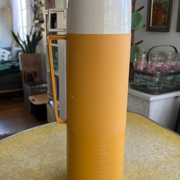Yellow Thermos - Etsy