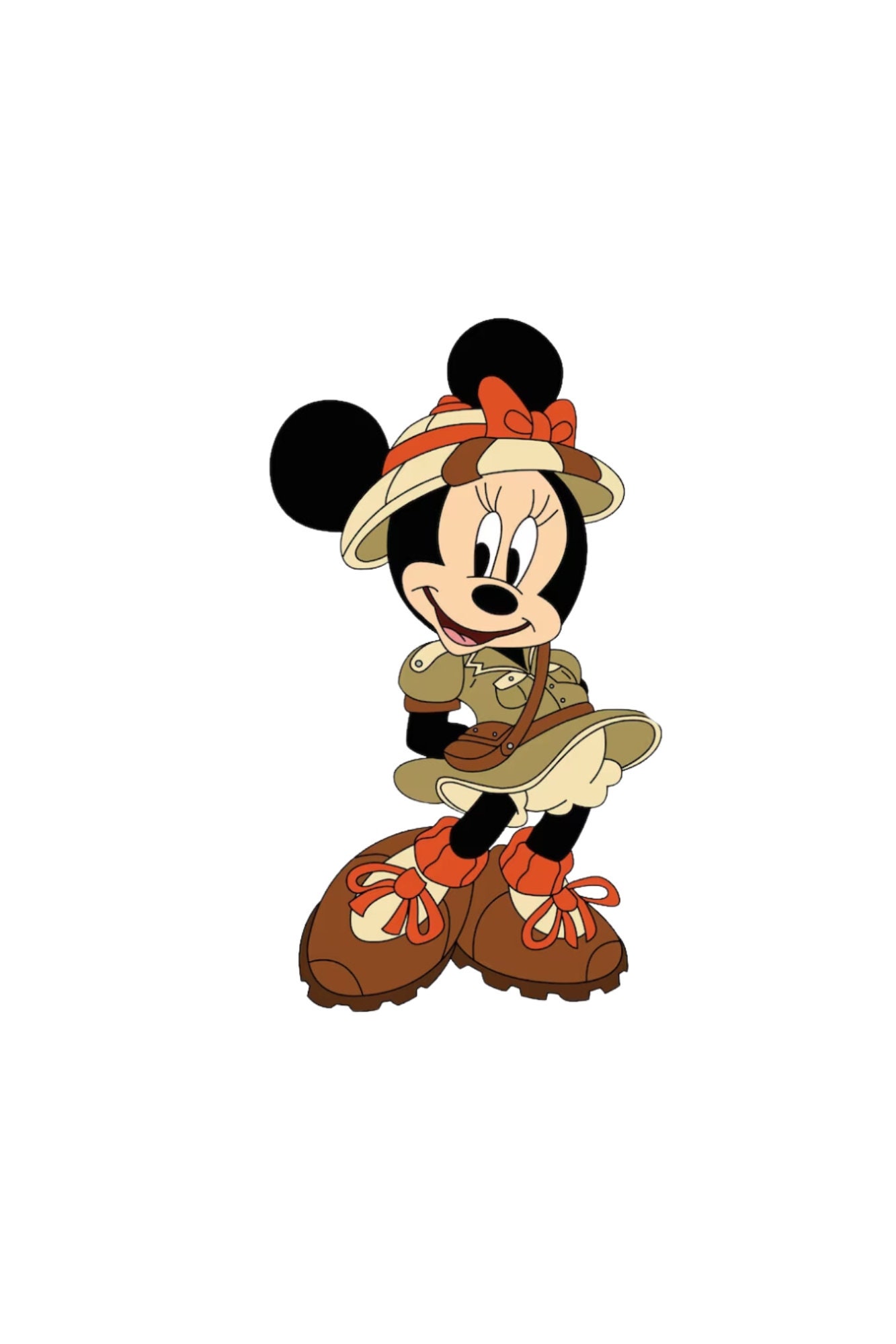 PNG Mickey + Minnie Safari Transparent Background Ifree PDF! - Etsy