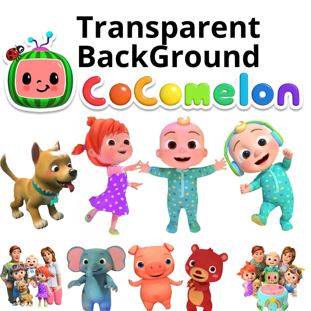 Cocomelon PNG Images Transparent Background free PDF 4k - Etsy Australia