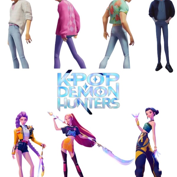 Kpop Demon Hunter Posters - Etsy