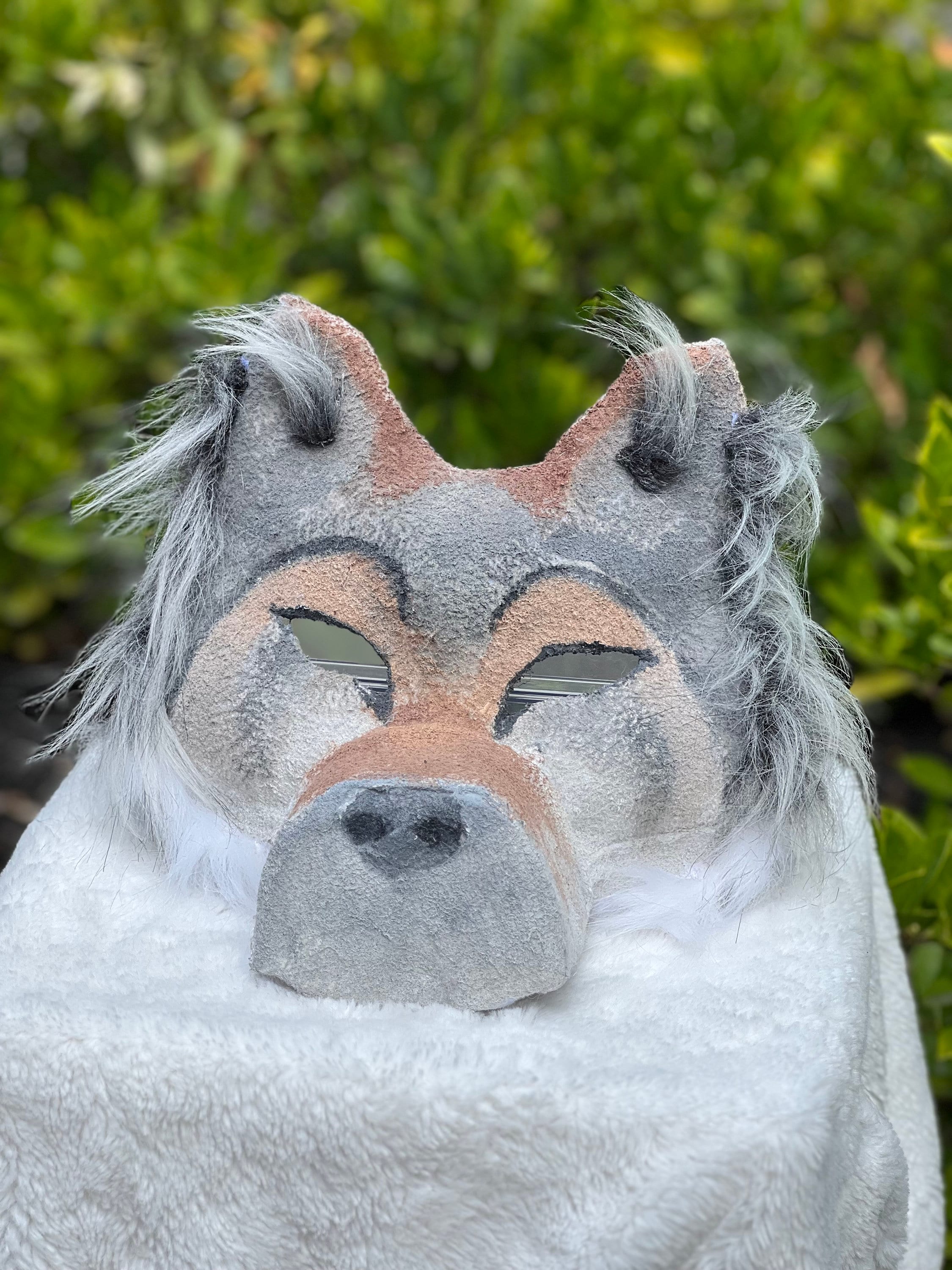 Gray Wolf Therian Mask - Etsy