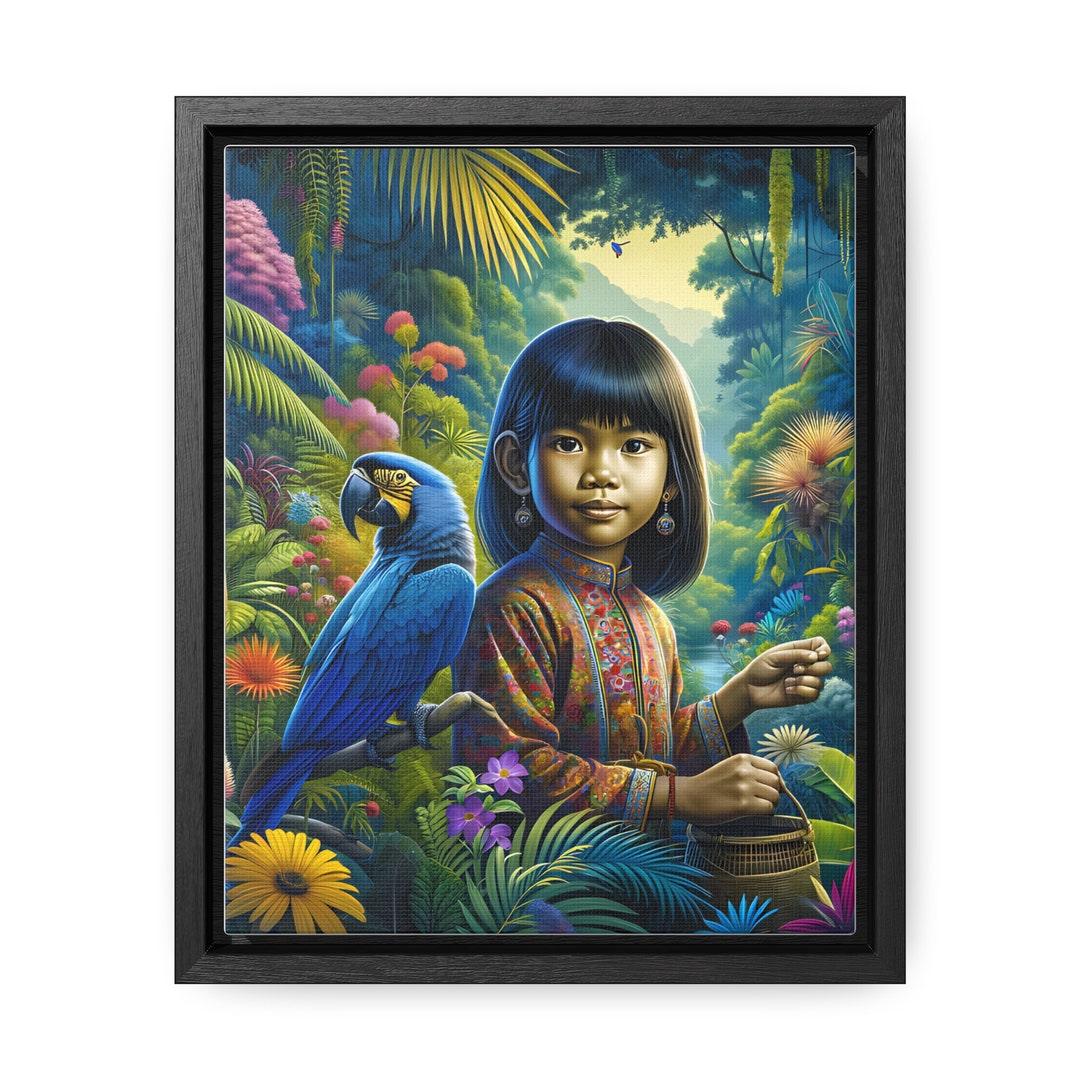 Gallery Canvas Wraps, Aboriginal Art, Aboriginal Youth, Framed Print ...