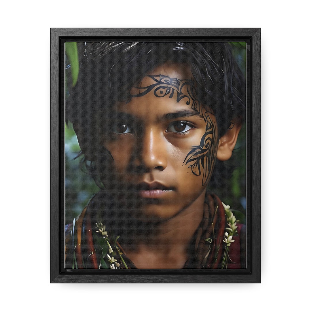 Gallery Canvas Wraps, Aboriginal Art, Aboriginal Youth, Aboriginal Boy ...