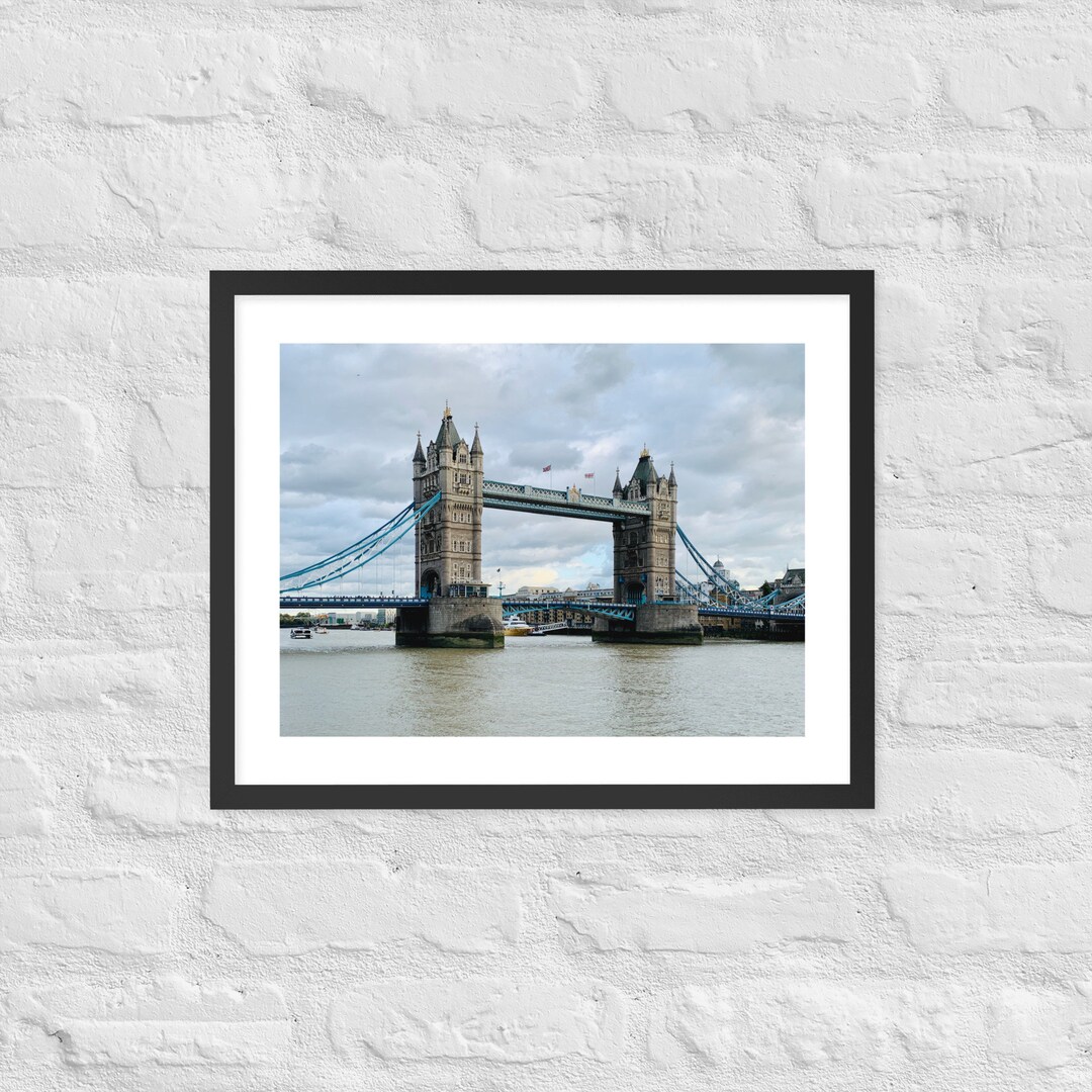 Tower Bridge Print, London Print, Tower Bridge, London, England, United ...
