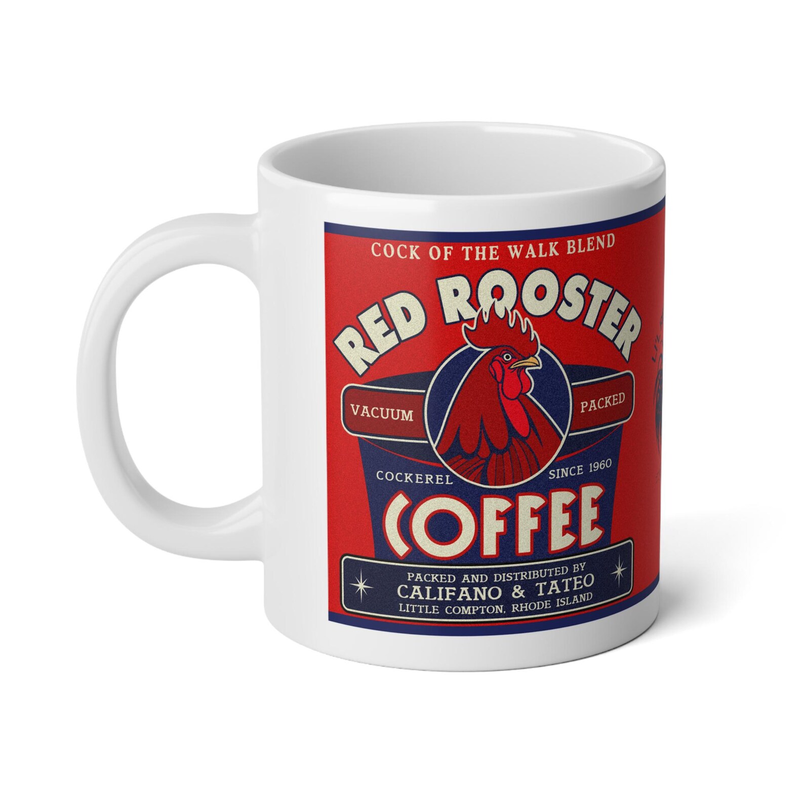 Rooster Mug, 20oz Retro Rooster Mug, Rooster Lover, Country Rooster Mug ...