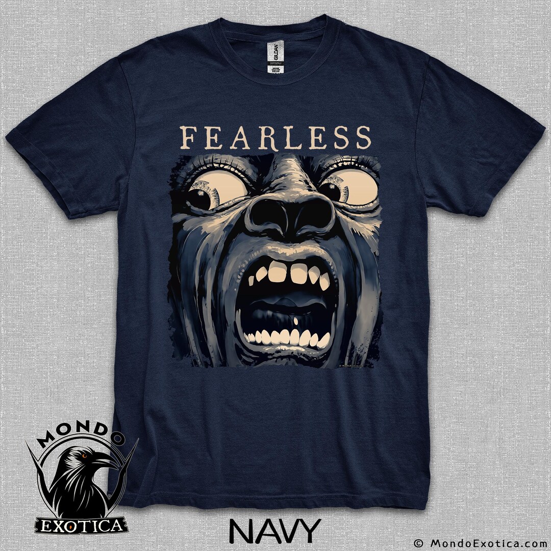 Fearless T-shirt for the Brave & Strong Fearless Shirt Warrior Hero T ...