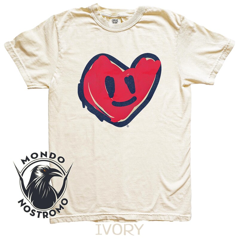 Heart T Shirt - Etsy