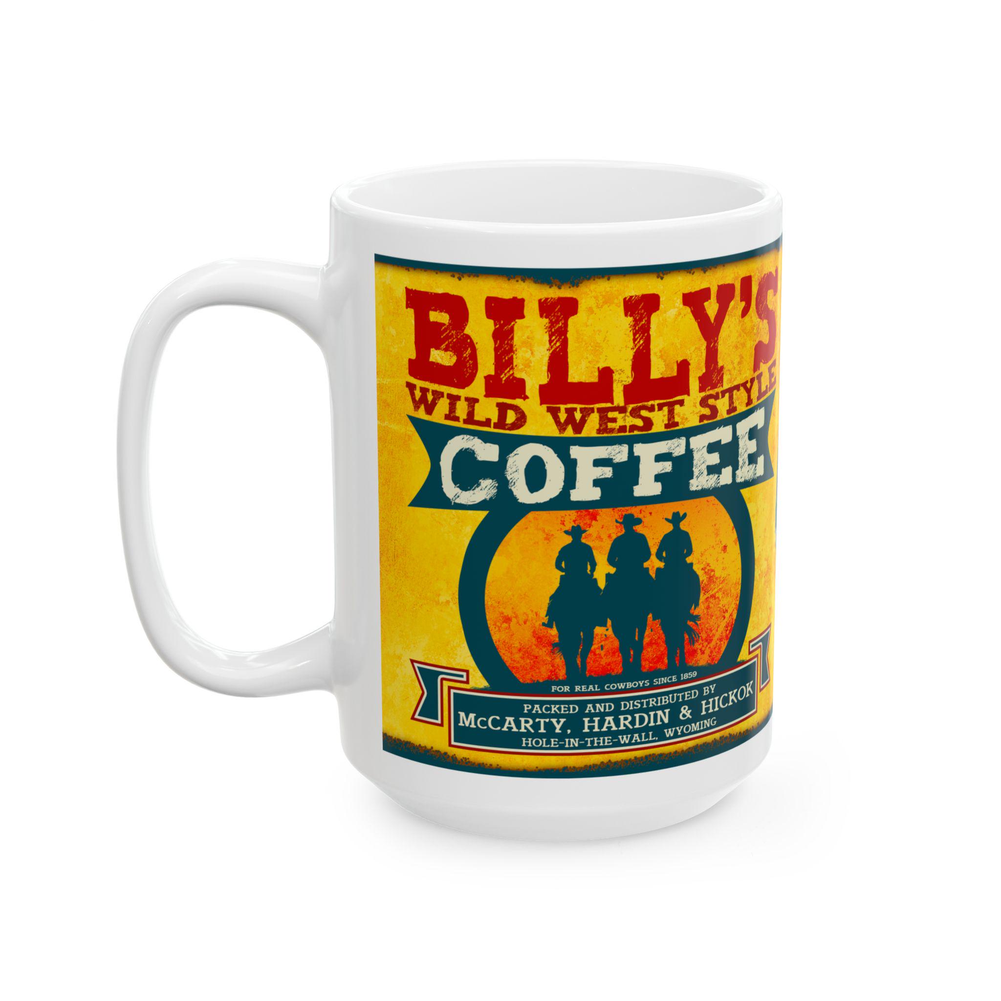Retro Western Mug, the Original Cowboy Coffee, Old West Style Mug ...