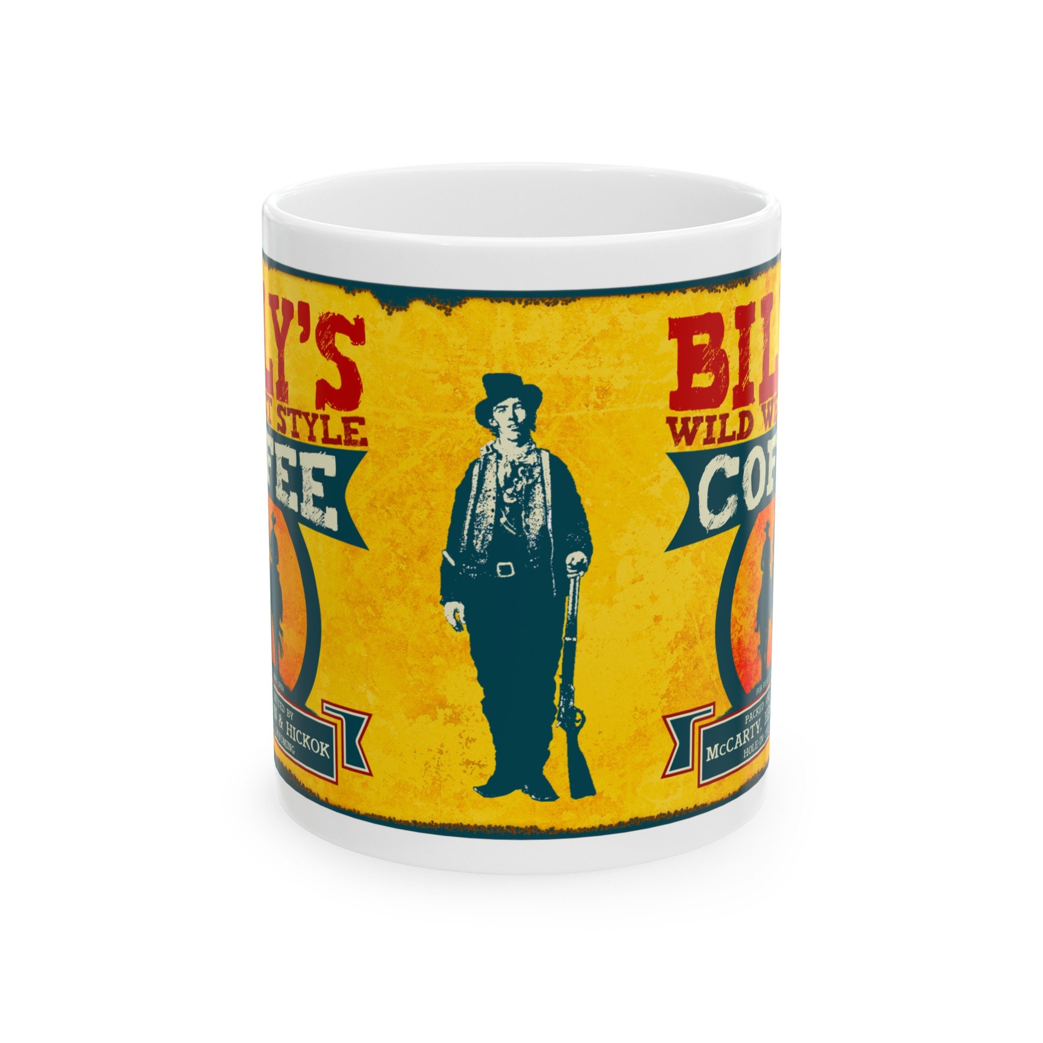 Retro Western Mug, the Original Cowboy Coffee, Old West Style Mug ...