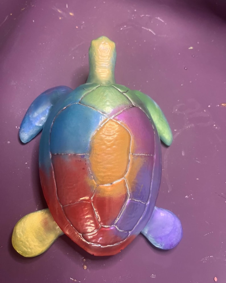 Resin Sea Turtle - Etsy