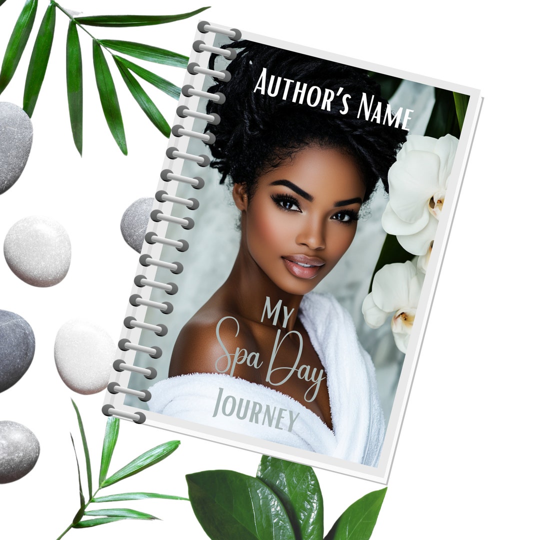 6x9 Editable Journal Cover Template - Canva Front & Back KDP Cover ...