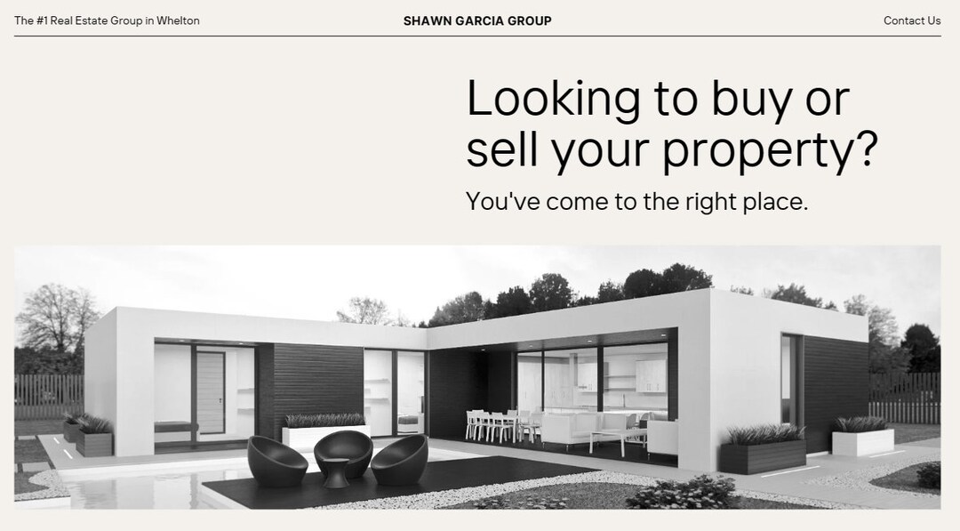 Modern Real Estate Website Template Professional Canva Design - Etsy