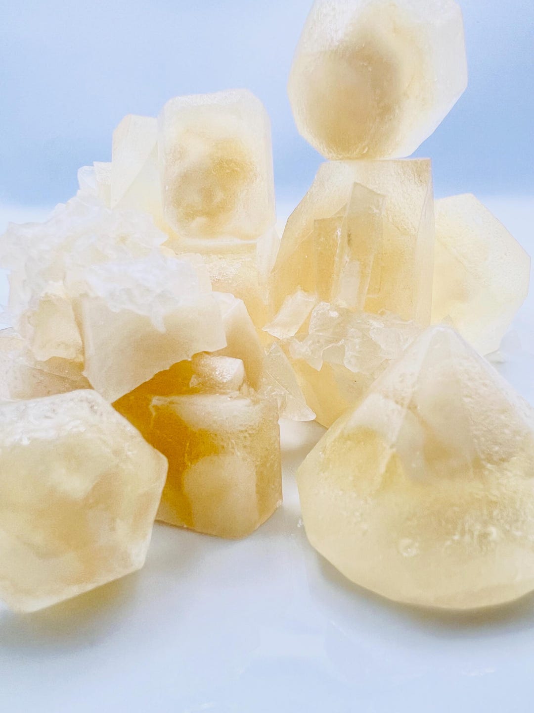 Piña Coláda Crystal Candy Kohakutou Gemstone Vegan Gifts and Treats - Etsy
